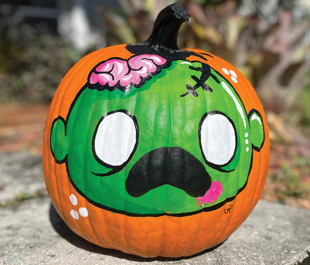 Carolina the doodler - Pumpkin Gallery 2023 | KINGART