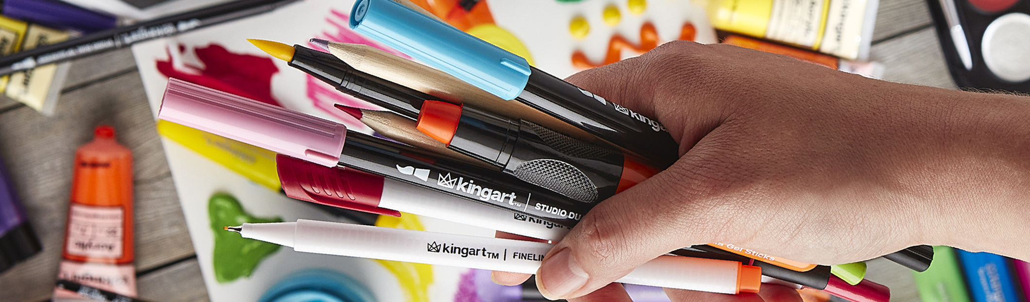 Markers & Pens — KINGART