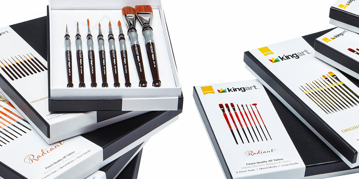Premium Brush Sets: Hand Made By Master Brush Makers — KINGART