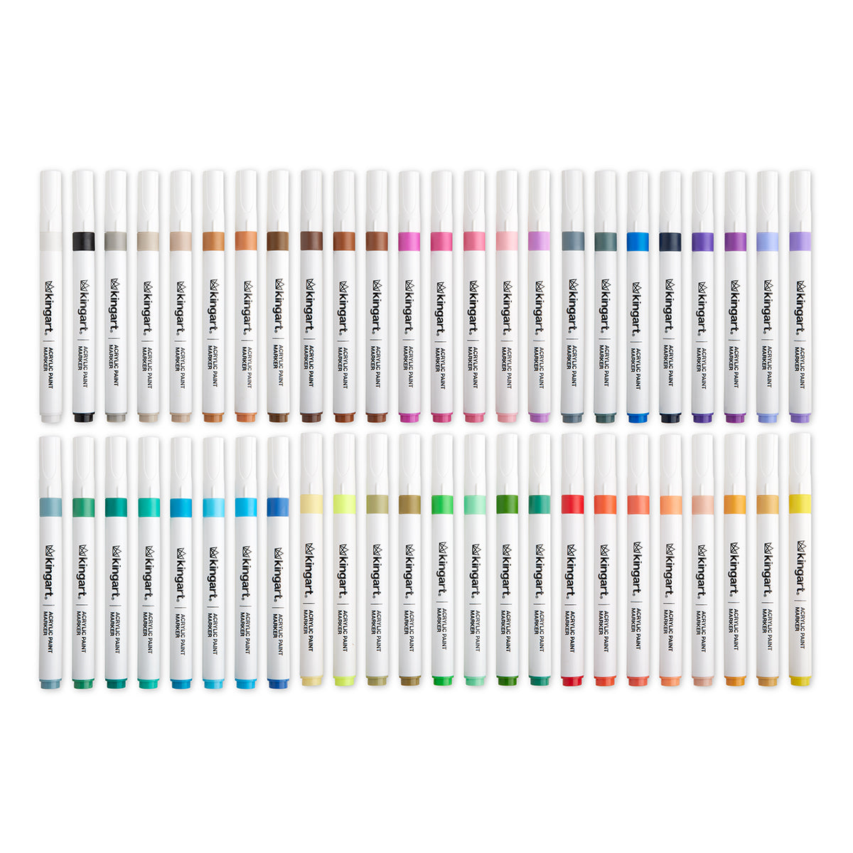 Acrylic Paint Markers 48 Colors — KINGART