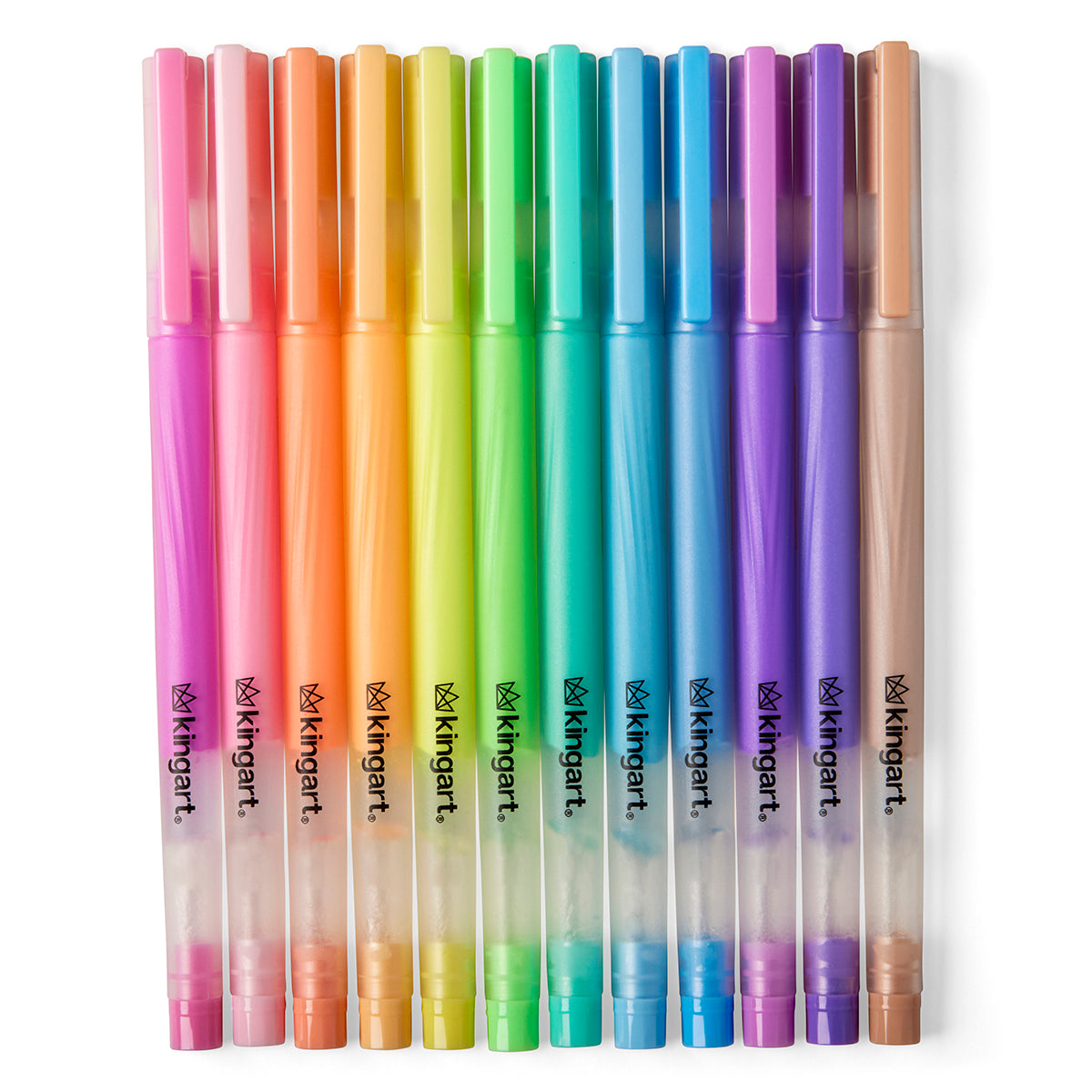 Gel Pens 12 Pastel Colors — KINGART