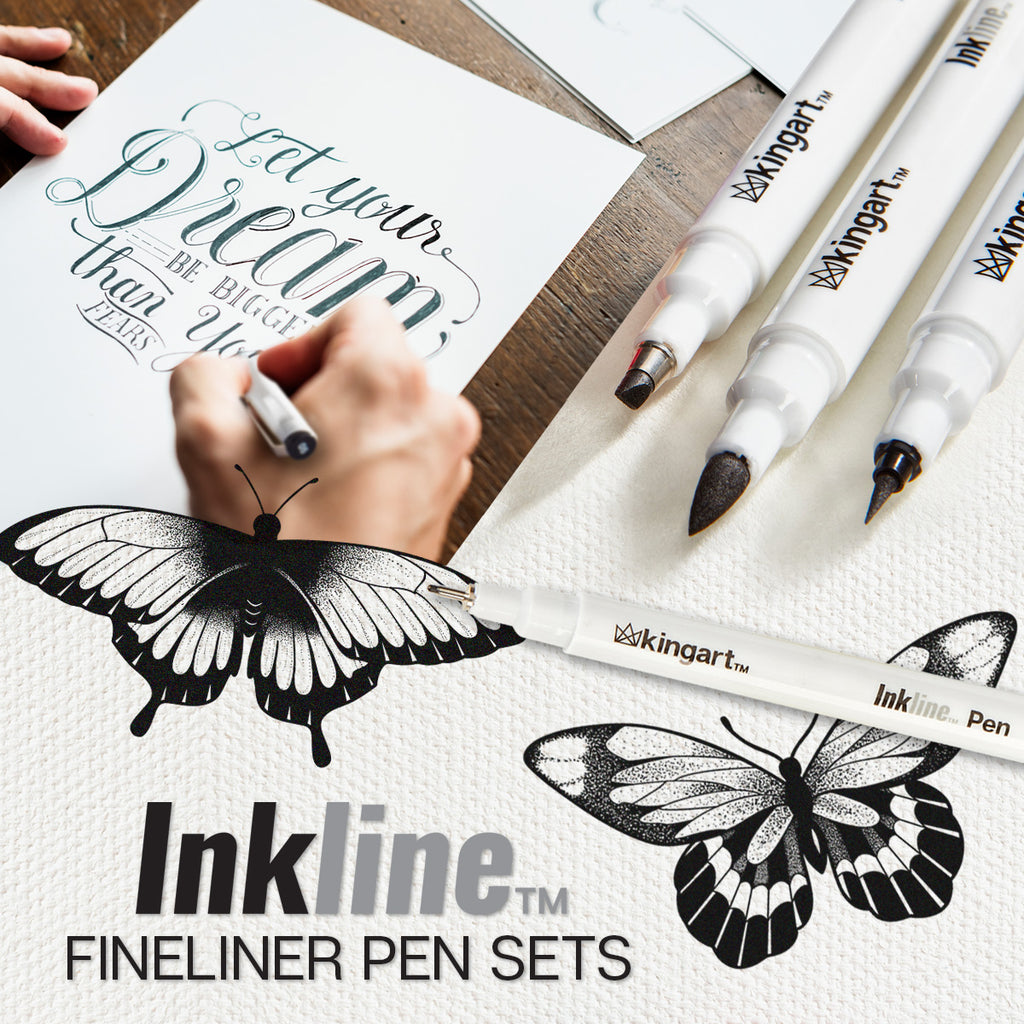 Inkline Pens: Smooth & Reliable for Detailed Drawings — KINGART