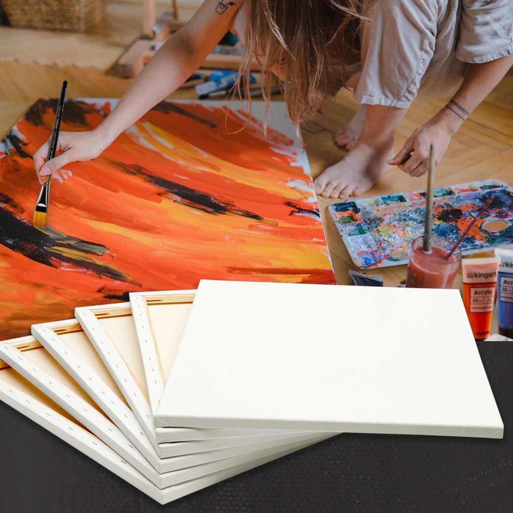 Canvas Boards & Stretch Canvas: Find Surfaces for Your Painting — KINGART