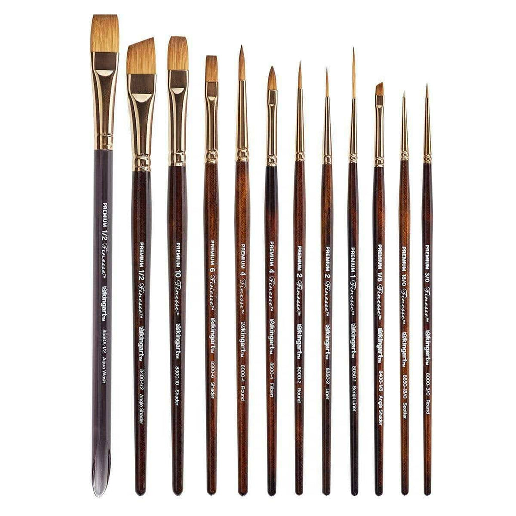 Premium Brush Sets: Hand Made By Master Brush Makers — KINGART