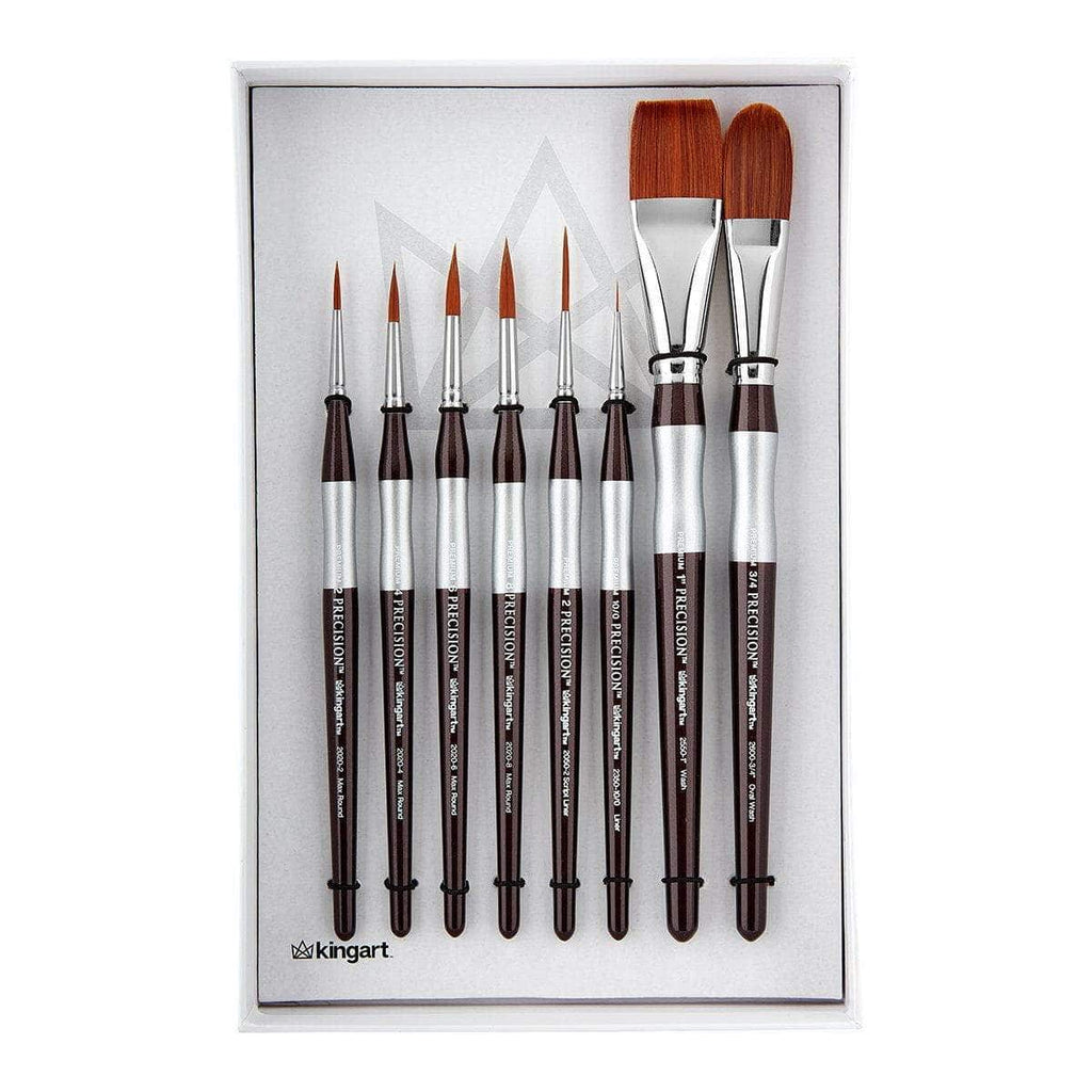 Premium Brush Sets: Hand Made By Master Brush Makers — KINGART