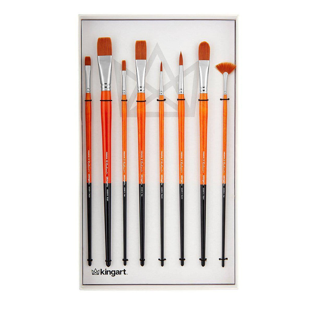 Premium Brush Sets: Hand Made By Master Brush Makers — KINGART