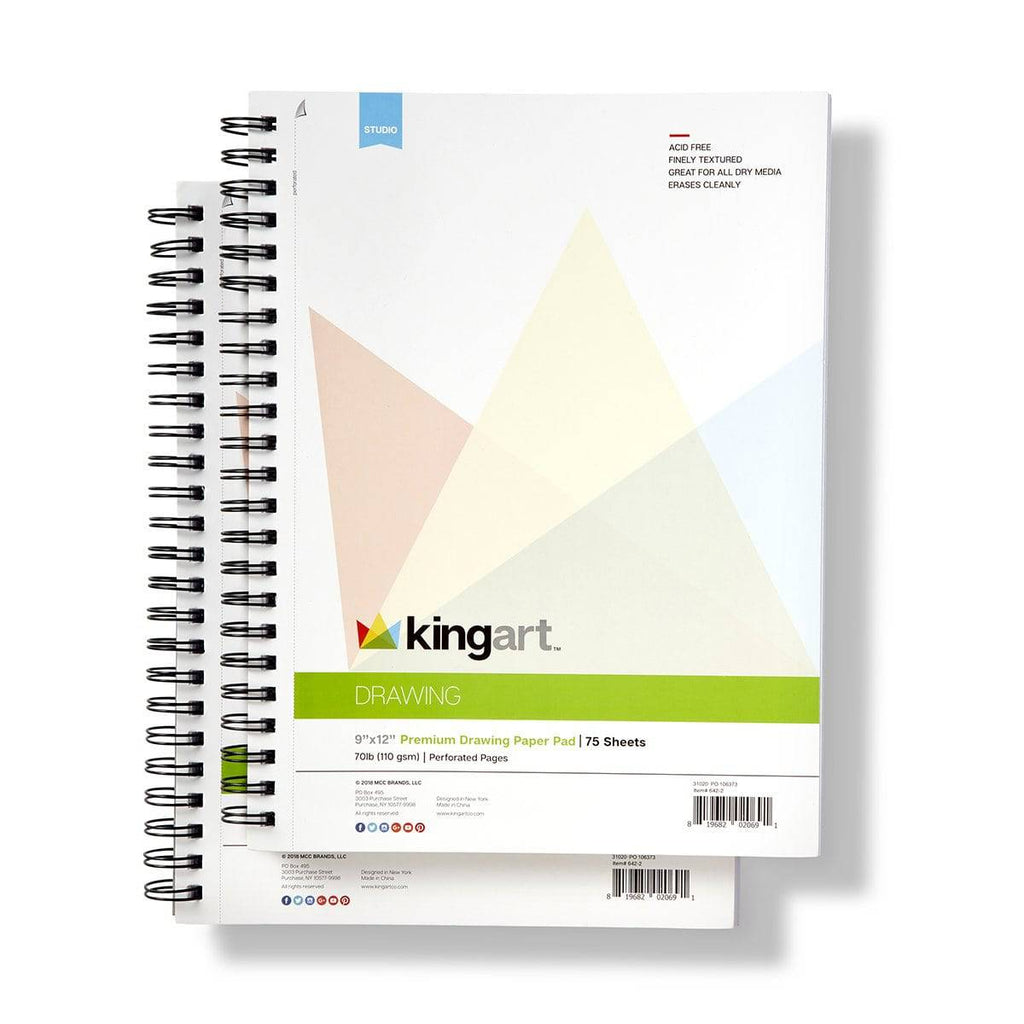 Paper Pads & Sketchbooks: Mixed Media, Tracing, Graphite — KINGART