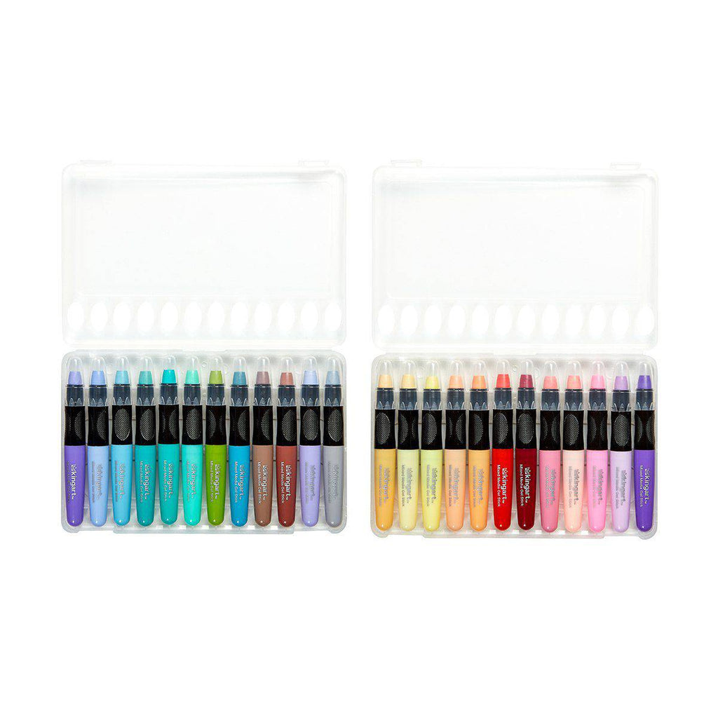 Gel Sticks: Offering Creamy Smooth Pigments That Blend Easily — KINGART