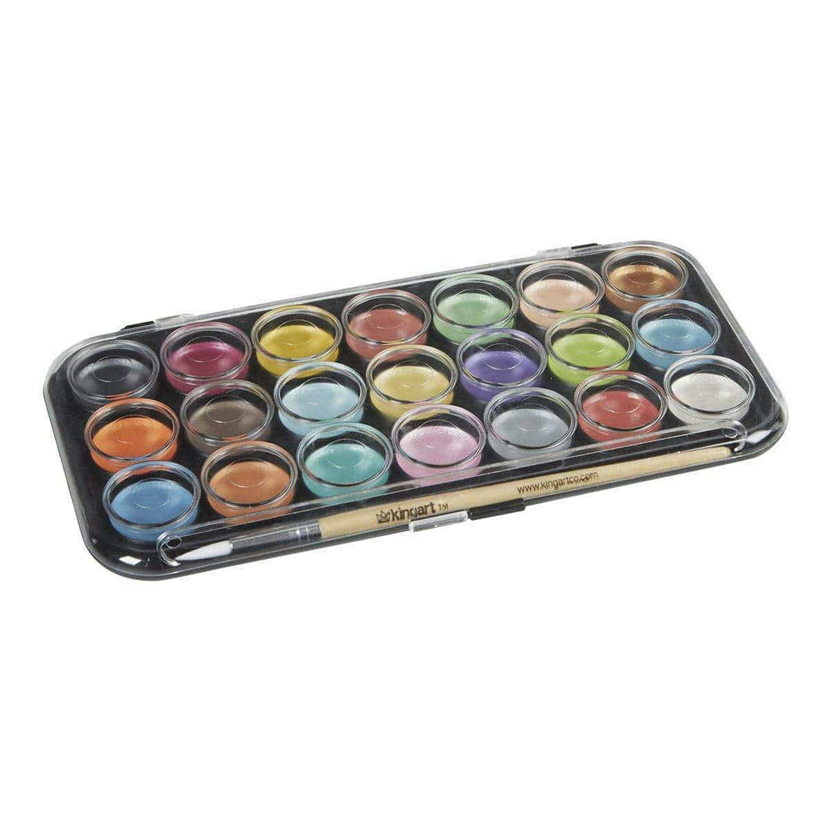 Watercolor Paint 21 Pearlescent Colors — KINGART